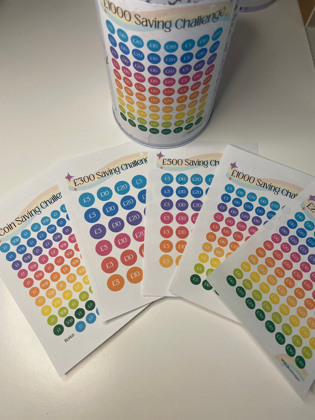 Savings Stickers – Dingley Designs